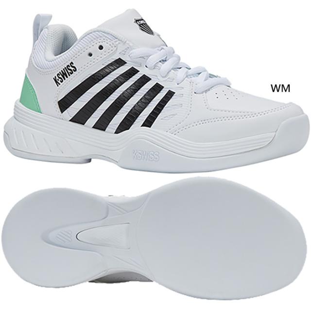 ケースイス レディース コートエクスプレス 2 COURT EXPRESS 2 テニスシューズ カーペットコート用モデル ローカット ケイ・スイス ホワイト 白 送料無料 K･SWISS KS99488118