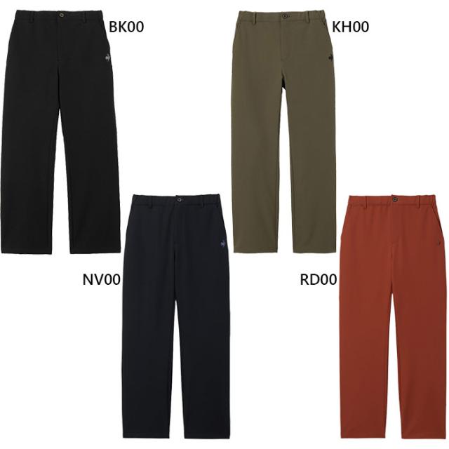 ルコックスポルティフ レディース エアスタイリッシュパンツ ヒートナビ 前開きストレート カジュアルウェア ズボン ボトムス ロング ブラック 黒 ネイビー 送料無料 le coq sportif LT5FLP41L