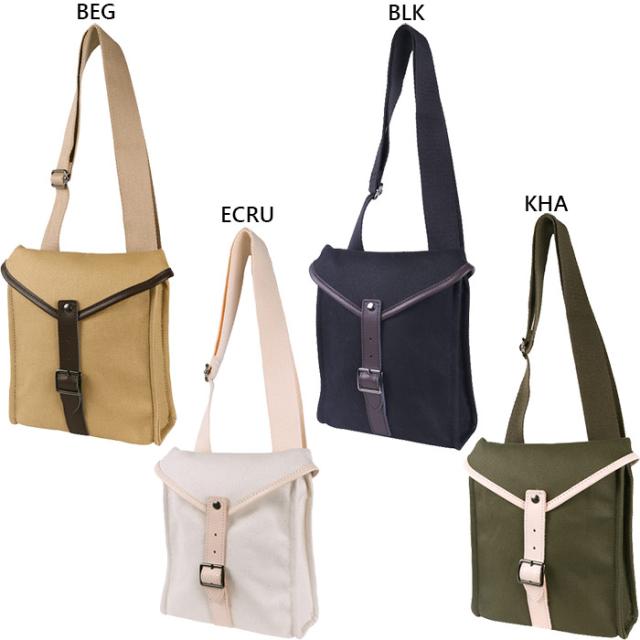 ル ピジョン ヴォワイヤジュール レディース フレンチアーミー1ベルトショルダー ショルダーバッグ 肩掛け 鞄 ホワイト 白 ブラック 黒 ベージュ カーキ 送料無料 Le Pigeon Voyageur LPB-003