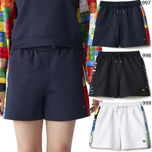 ラウドマウス レディース ダンボールニットショートパンツ ゴルフウェア ボトムス UVカット 送料無料 LOUDMOUTH 775353