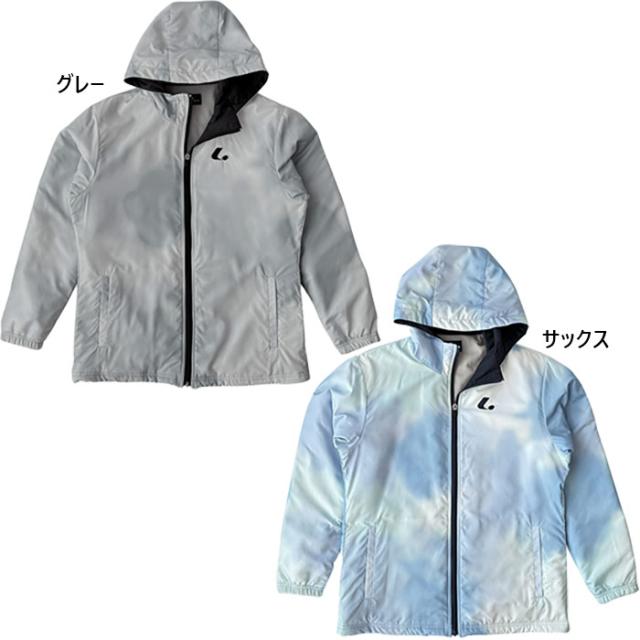 ルーセント レディース サーマルジャケット テニス バドミントンウェア トップス 上着 アウター 長袖 グレー ブルー 青 灰色 送料無料 LUCENT XLW6443 XLW6444