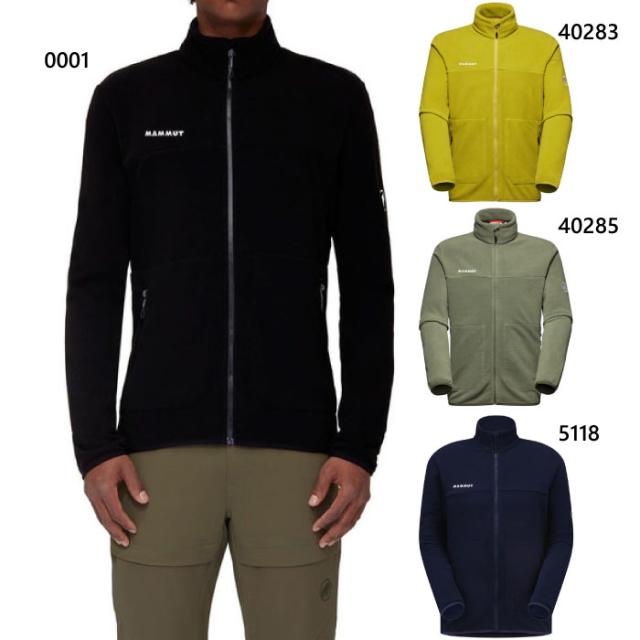 マムート メンズ イノミネイター ライト ミッドレイヤー ジャケット アウトドアウェア トップス 上着 長袖 フリース 登山 ブラック 黒 送料無料 Mammut 1014-04350