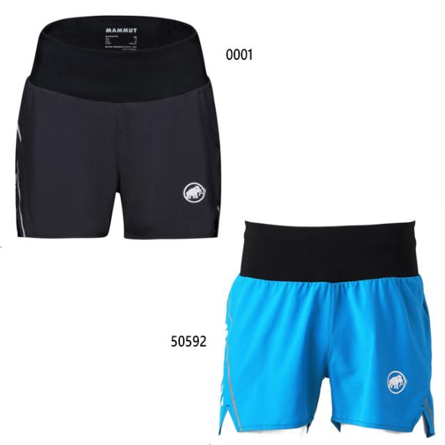 マムート レディース エナジー トレイルラン ショーツ アウトドアウェア ズボン ボトムス ショートパンツ ブラック 黒 ブルー 青 送料無料 Mammut 1023-00871