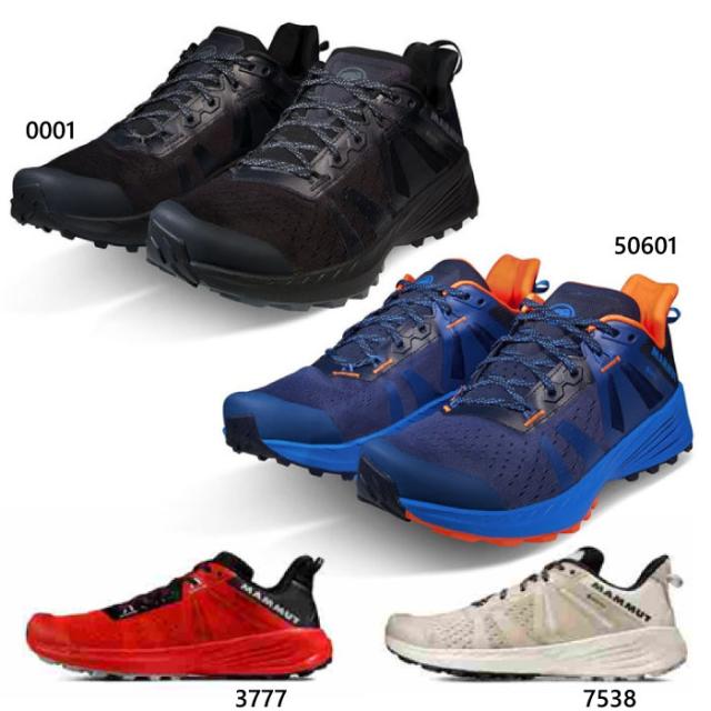 マムート メンズ サンティス トレイルラン ロー ゴアテックス 登山靴 山登り トレッキングシューズ 防水 トレラン トレイルランニング ブラック 黒 送料無料 Mammut 3030-05080