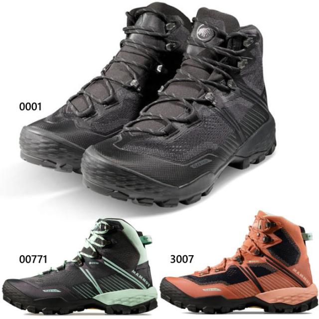 マムート レディース デュカン 2 ハイ ゴアテックス 登山靴 山登り トレッキングシューズ 防水 ハイカット ブラック 黒 送料無料 Mammut 3030-05050