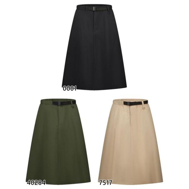 マムート レディース ハイランド トラベラー スカート アジアンフィット アウトドアウェア ロングスカート ブラック 黒 送料無料 Mammut 1023-01080