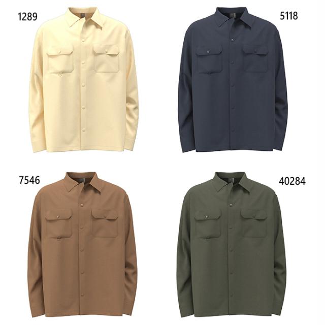 マムート メンズ ハイランド ロングスリーブ シャツ アジアンフィット アウトドアウェア トップス グレー ネイビー ブラウン イエロー 茶色 灰色 黄色 送料無料 Mammut 1015-01630