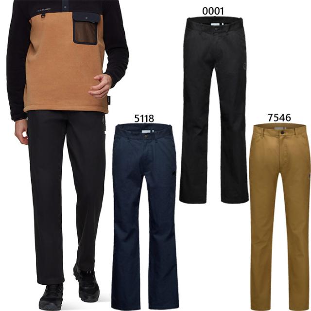 マムート メンズ マムート エクスプローラー キャンバス パンツ アジアンフィット MAMMUT Explorer Canvas Pants AF アウトドアウェア ロングパンツ ブラック 黒 ネイビー 送料無料 Mammut 1022-02730