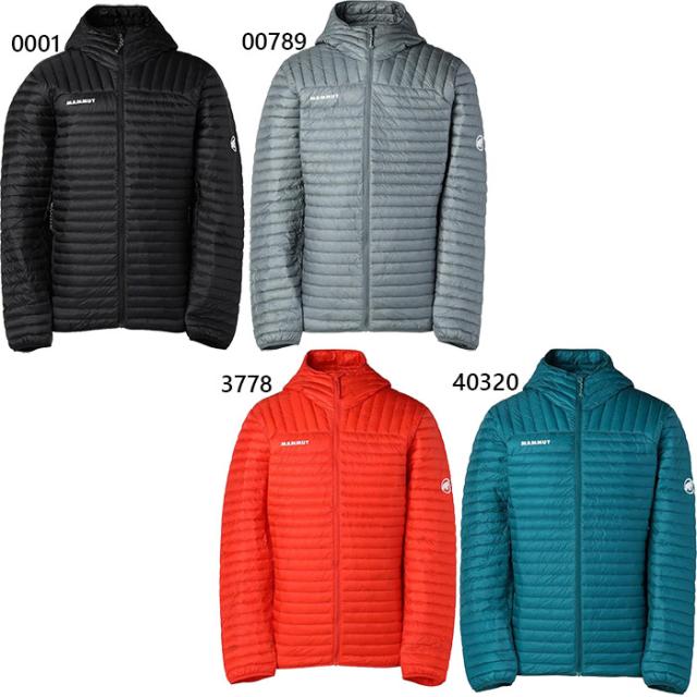 マムート メンズ ブロード ピーク ライト インサレーション フーデッド ジャケットアジアンフィット アウトドアウェア トップス 上着 アウター 長袖 ブラック 黒 送料無料 Mammut 1013-04470