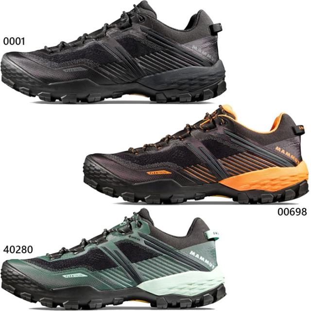 サイズ：UK8.5(27.0cm) マムート メンズ デュカン 2 ロー ゴアテックス Ducan II Low GTX 登山靴 山登り トレッキングシューズ ハイキング 防水 撥水 ブラック 黒 送料無料 Mammut 3030-05060