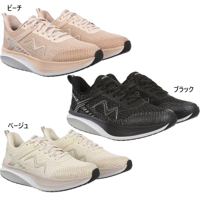 エムビーティー レディース ウラカン3 レースアップ HURACAN 3 LACE UP ランニングシューズ ジョギング マラソン スニーカー ブラック 黒 送料無料 MBT 70319203Y