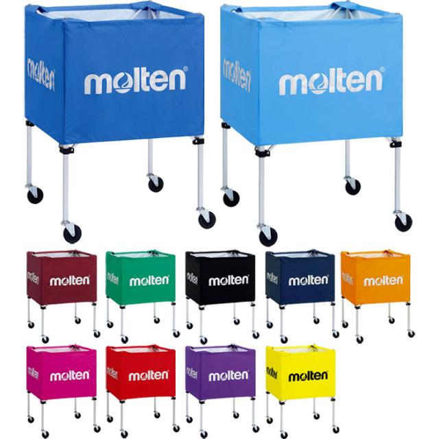 モルテン メンズ レディース ボールカゴ 中・屋外 バレーボール サッカー バスケット ハンドボール 部活 体育 ブラック 黒 ネイビー ブルー レッド 青 赤 イエロー ピンク オレンジ グリーン パープル 黄色 緑 紫 送料無料 molten BK0022