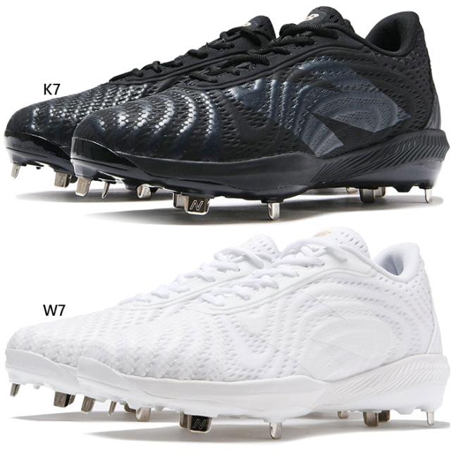 全2色 2E幅 ニューバランス メンズ フューエルセル FuelCell X 4040 v7 l W7 野球シューズ スパイク 固定 埋め込み金具 ホワイト 白 ブラック 黒 送料無料 New Balance AB4040K72E AB4040W72E