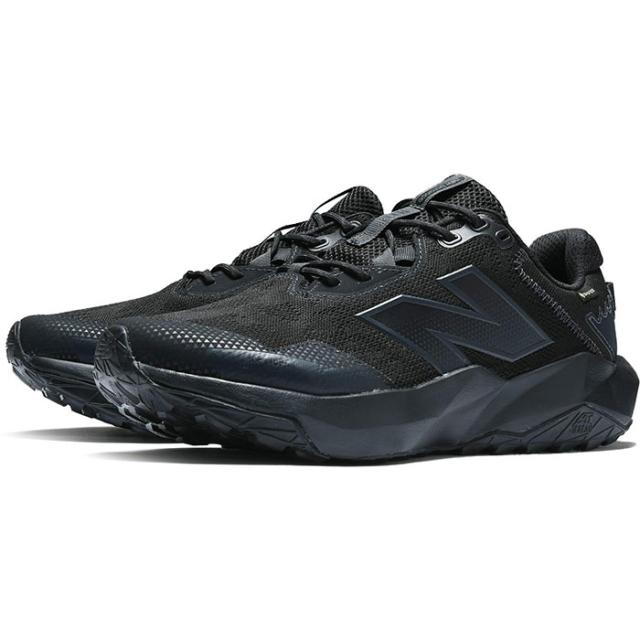 全1色 4E幅 幅広 ニューバランス メンズ ダイナソフト ナイトレル ゴアテックス トレイルランニングシューズ 防水 ブラック 黒 送料無料 New Balance MTNTRGB64E