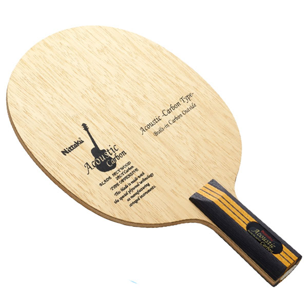 ニッタク メンズ レディース ACOUSTIC CARBON C アコースティックカーボン C 卓球 ラケット ペンホルダー 攻撃用 送料無料 Nittaku NC-0179