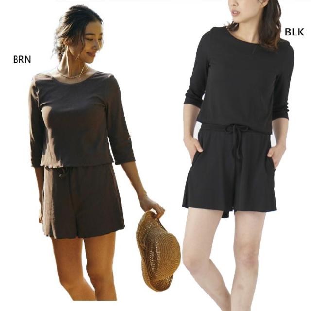 オーシャンパシフィック レディース 五分袖&インナーショーツ付き カジュアルウェア トップス 送料無料 Ocean Pacific OP ...