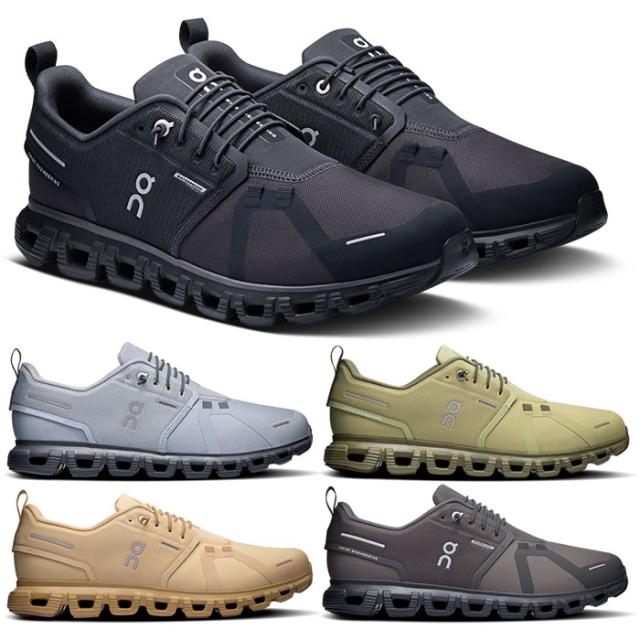 オン メンズ クラウド6 ウォータープルーフ Cloud 6 WP ランニングシューズ ジョギング マラソン スニーカー シューズ ローカット 防水 ブラック 黒 グレー 灰色 送料無料 ON