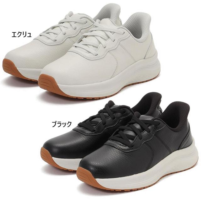 ミディアム幅 2E相当 オーソフィート レディース ストライド STRIDE ナチュラルレザー スニーカー ハンズフリーシューズ 紐靴 牛革 ホワイト 白 ブラック 黒 送料無料 orthofeet OF80101M OF80102M