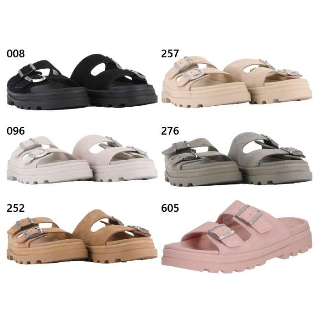 パラディウム メンズ レディース デュネライト リビエラ スエード DUNELITE RIVIERA SUEDE サンダル シューズ 2本ベルト コンフォート ブラック 黒 グレー ブラウン ピンク カーキ 茶色 灰色 送料無料 PALLADIUM 74455