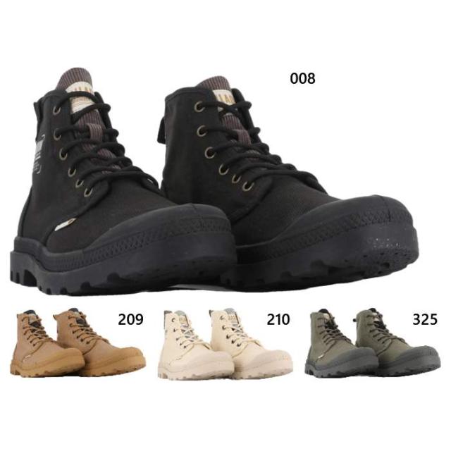 パラディウム メンズ レディース パンパ ミシガン PAMPA MICHIGAN スニーカー シューズ 紐靴 カジュアル ハイカット ブラック 黒 カーキ 送料無料 PALLADIUM 79496