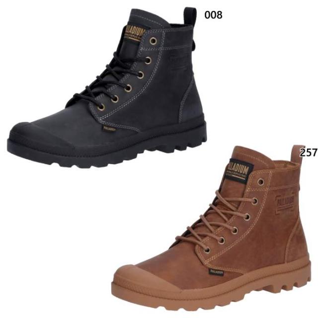 パラディウム メンズ レディース パンパ ジップ レガシー PAMPA ZIP LTH LEGACY カジュアルシューズ ショートブーツ ブラック 黒 カーキ 送料無料 PALLADIUM 79502