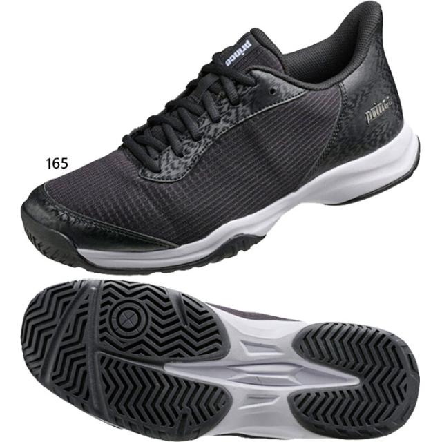 3E幅 プリンス メンズ レディース オールコート用シューズ テニスシューズ オールコート ブラック 黒 送料無料 prince DPS414の通販はau PAY マーケット ...