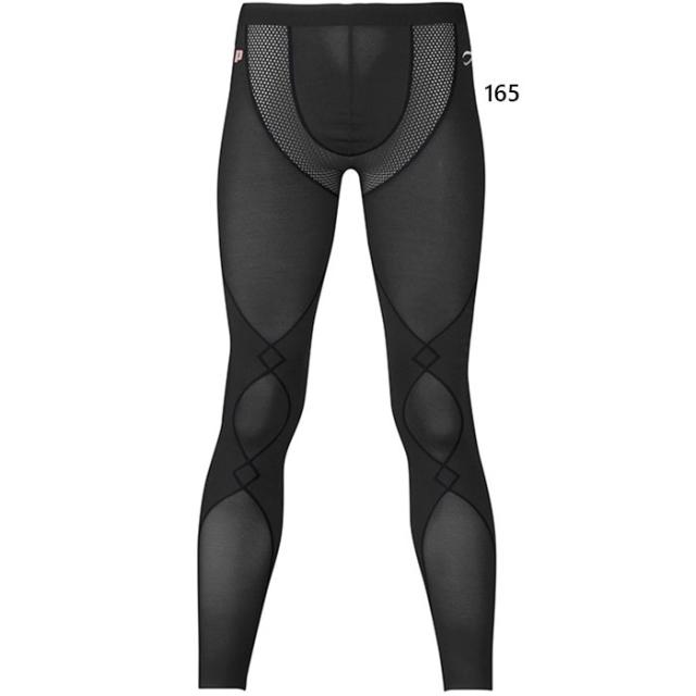 プリンス メンズ CW-X エクスパート クールタイプロング テニス バドミントンウェア ボトムス ロングタイツ サポートタイツ 吸汗速乾 UVカット ブラック 黒 送料無料 prince HXO758