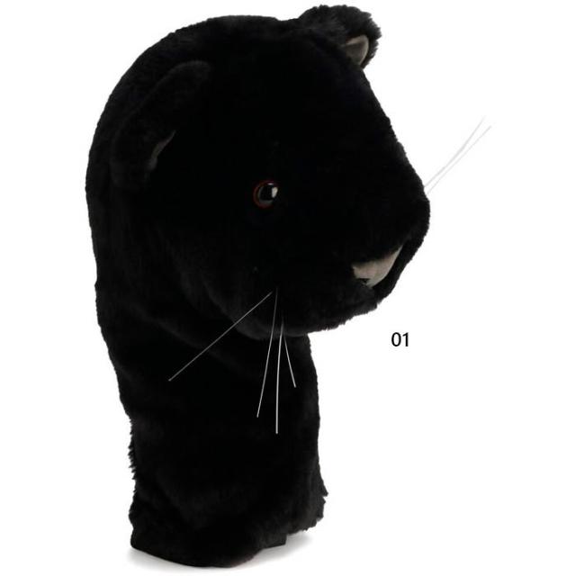 プーマゴルフ メンズ レディース プーマキャット PUMA CAT ヘッドカバー ゴルフ用品 ドライバー用 ブラック 黒 送料無料 Puma Golf 091952
