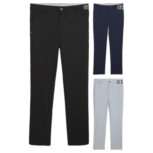 プーマゴルフ メンズ ゴルフ 101 アヴァント パンツ ゴルフウェア ボトムス ロングパンツ ブラック 黒 グレー ネイビー 灰色 送料無料 Puma Golf 628847