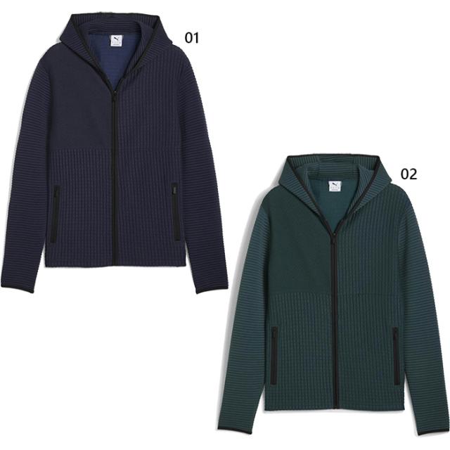 プーマゴルフ メンズ レディース BOULDER 2.0 フルジップ ゴルフウェア トップス ネイビー 送料無料 Puma Golf 632195