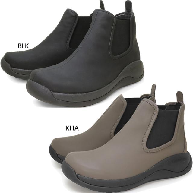 リゲッタ レディース リゲッタカヌー RegettaCanoe サイドゴア 防水シューズ ショートブーツ カジュアル ブラック 黒 カーキ 送料無料 RegetA CCME007