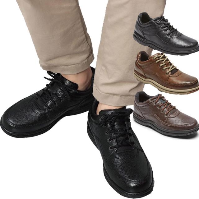 ロックポート メンズ ワールドツアー クラシック WORLD TOUR CLASSIC ウォーキングシューズ スニーカー 紐靴 ローカット ブラック 黒 ブラウン 茶色 送料無料 ROCKPORT RPI-CH3940W RPI-K70884W RPI-K71185W