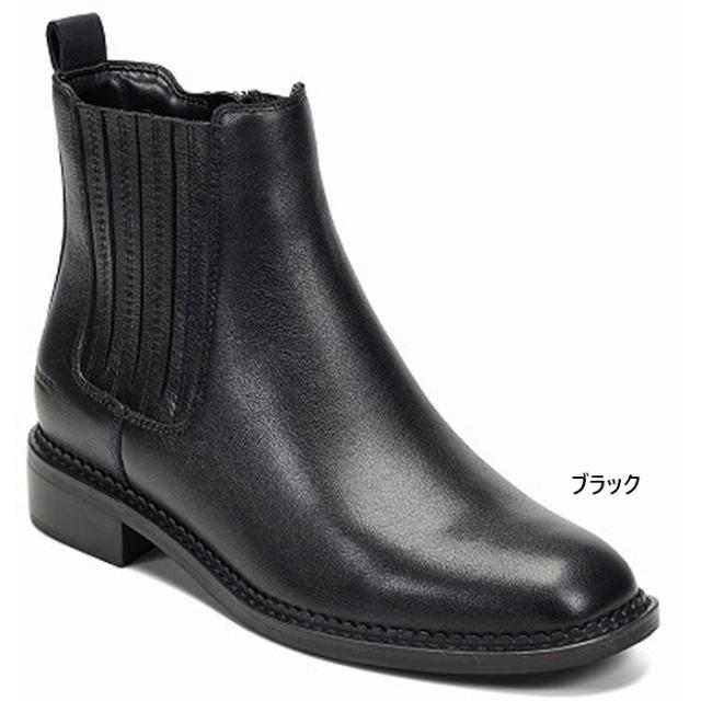 ワイド幅 ロックポート レディース デスティン ウォータープルーフ ブーツ DESTIN カジュアルシューズ ショートブーツ ブラック 黒 送料無料 ROCKPORT RMF-T25F14W