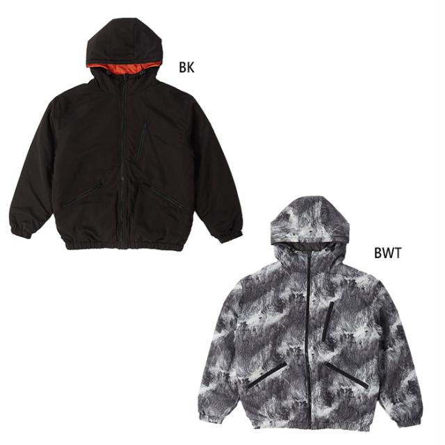 ラスティ メンズ 中綿リバーシブルジャケット カジュアルウェア トップス 上着 アウター 長袖 ブラック 黒 送料無料 RUSTY 935200