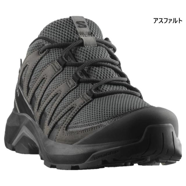 防水 サロモン メンズ エックス アドベンチャー リコン ゴアテックス X-ADVENTURE RECON GORE TEX 登山靴 山登り トレッキングシューズ ブラック 黒 送料無料 Salomon L47809200