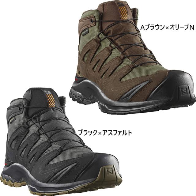 サロモン メンズ レディース トラッカー ゴアテックス XA TRACKER GORE-TEX 登山靴 山登り ハイキングシューズ ミッドカット ブラック 黒 ブラウン 茶色 送料無料 Salomon L47822600 L47855300