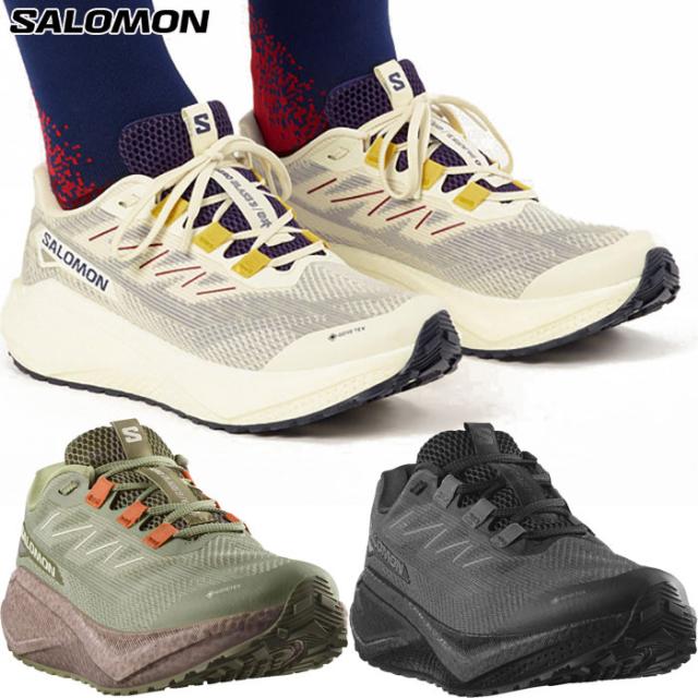 サロモン メンズ エアロ ブレイズ3 ゴアテックス AERO BLAZE 3 GRVL GORE-TEX ランニングシューズ ジョギング マラソン ブラック 黒 送料無料 Salomon L47953200 L47976600 L47978500