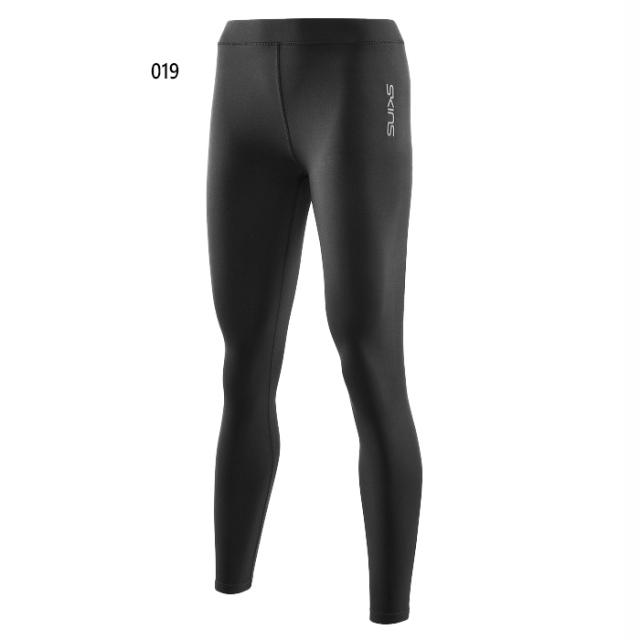 スキンズ レディース SERIES-3 スリープ ロングタイツ アンダーウェア スポーツインナー ブラック 黒 送料無料 skins 18271317