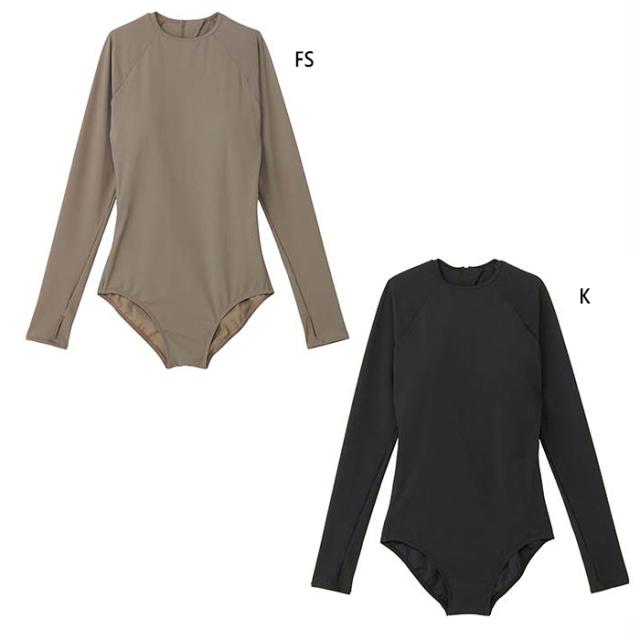 スピード レディース ザ スーツ ロングスリーブ スイムウエア スイミング 水泳 ブラック 黒 ブラウン 茶色 送料無料 speedo SFW02481