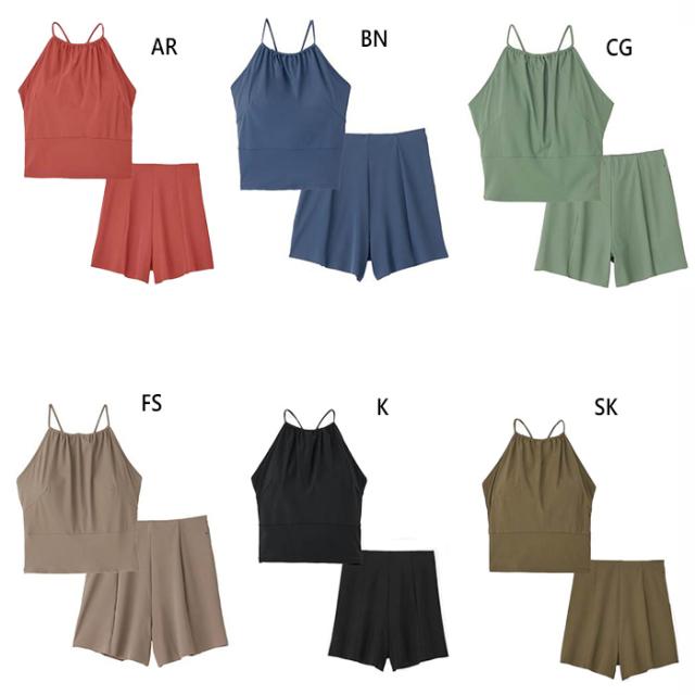 スピード レディース クロスノットセパレーツ スイムウエア スイミング 水泳 フィットネス水着 ブラック 黒 ベージュ 送料無料 speedo SFW22380