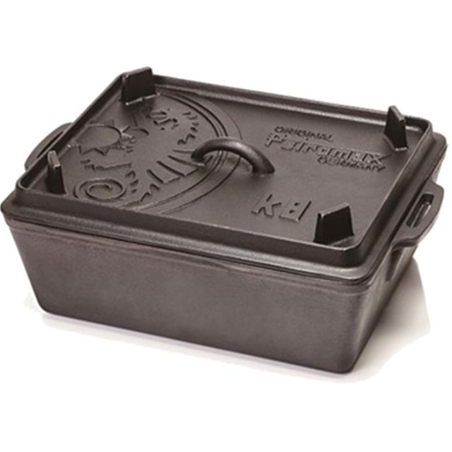 5.5L スター商事 メンズ レディース ローフパン k8 アウトドア用品 スキレット 箱型 パン ケーキ キャンプ バーベキュー 送料無料 12841