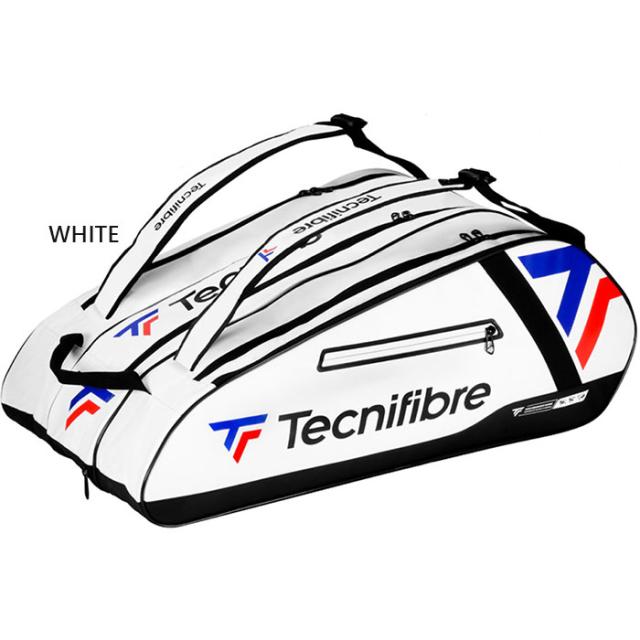 テクニファイバー メンズ レディース 2025 ツアー エンデュランス TOUR ENDURANCE 15R ラケットバッグ 鞄 ラケット15本収納可能 ホワイト 白 送料無料 tecnifibre 40TOUW2515