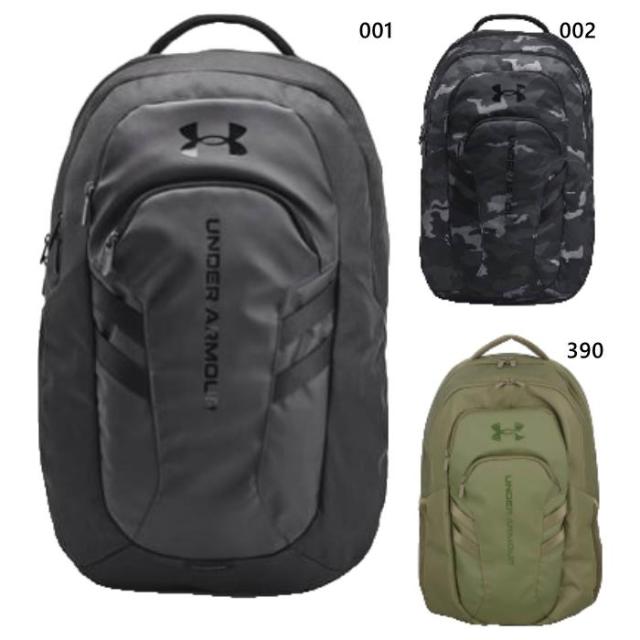 31L アンダーアーマー メンズ レディース UAハッスル6.0 プロ バックパック リュックサック デイパック バッグ 鞄 カジュアル ブラック 黒 グリーン 緑 送料無料 UNDER ARMOUR 1384671