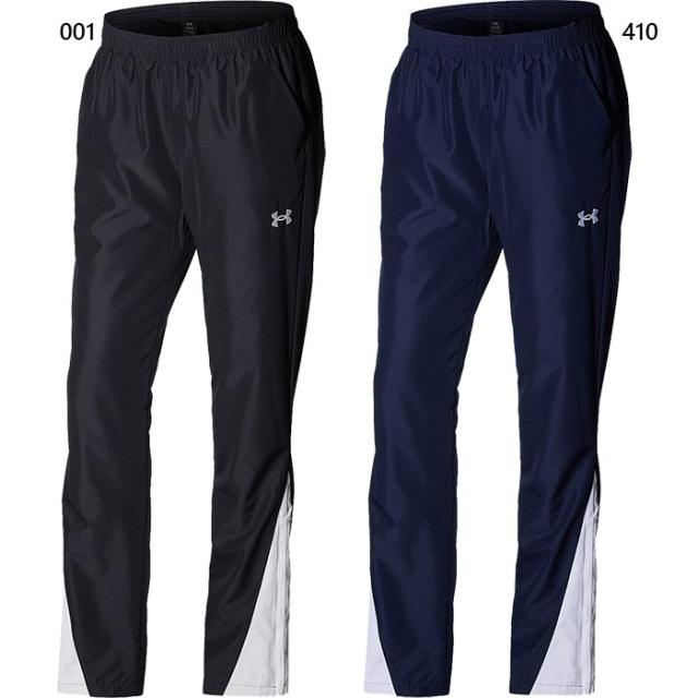 アンダーアーマー レディース UAチーム ウーブン メッシュ パンツ フィットネス トレーニングウェア ボトムス ロングパンツ ブラック 黒 ネイビー 送料無料 UNDER ARMOUR 6003871