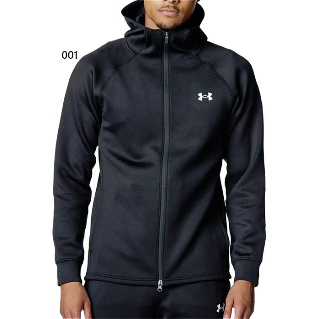 アンダーアーマー メンズ ロングショット アーマーニット ジャケット バスケットボールウェア トップス ブラック 黒 送料無料 UNDER ARMOUR 6007868