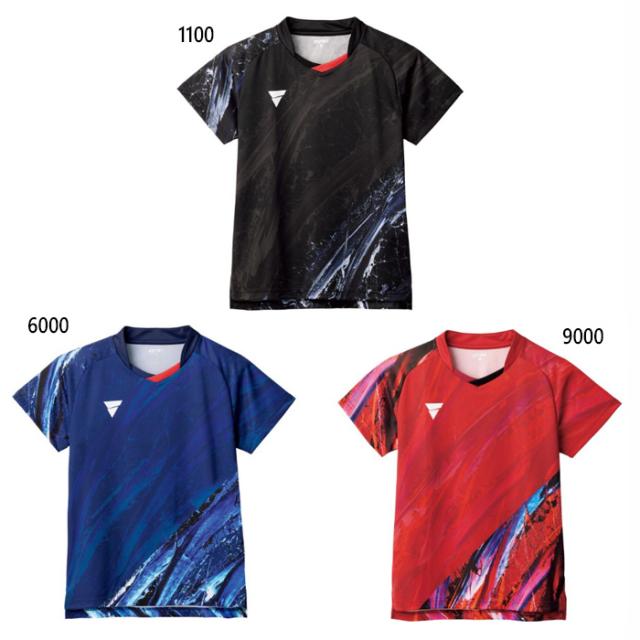 JTTA公認 ビクタス メンズ V-NGS407 卓球ウェア トップス 半袖 吸汗速乾 送料無料 VICTAS 512403