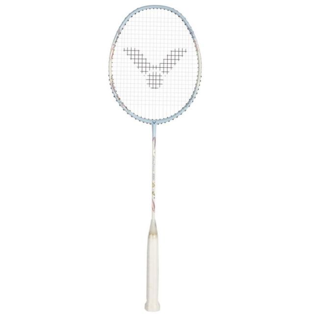 ビクター メンズ レディース オーラスピード8000 AURASPEED バドミントンラケット フレームのみ ガット無し 中級 初級 ブルー 青 送料無料 VICTOR ARS-8000