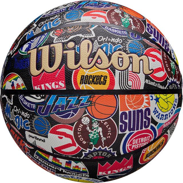 7号球 ウイルソン メンズ NBA オールチーム レトロ ALL TEAM RETRO バスケットボール 送料無料 Wilson 4028501XB7