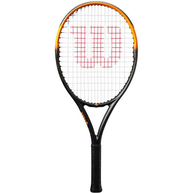 ウイルソン ジュニア キッズ バーンスピン BURN SPIN JR 25 TNS RKT 硬式ラケット テニス ラケット ガット張り上げ済 送料無料 Wilson WR171610U
