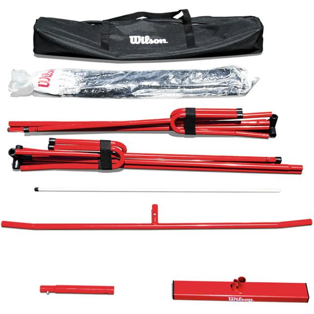 ウイルソン ポータブル ピックルボール ネットシステム PORTABLE PICKLEBALL NET SYSTEM USAPA公認 送料無料 Wilson WRR220000
